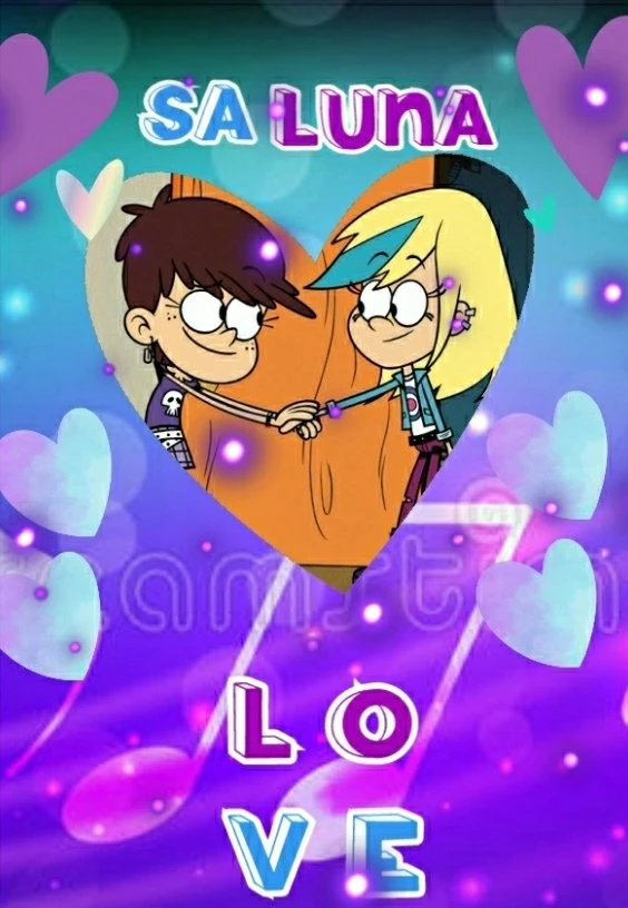 Luna×Sam aka SaLuna poster💜💜💙💙 | Fandom