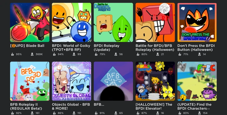did you want to play BFDI in roblox? | Fandom
