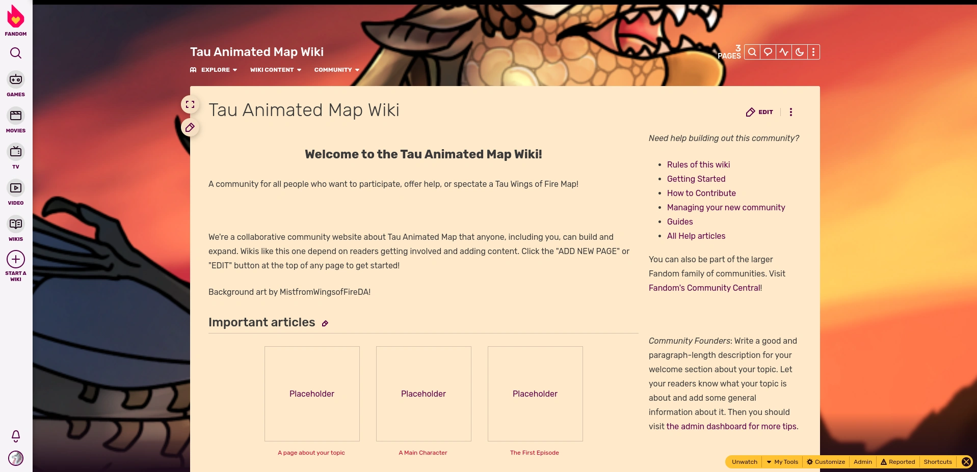 New look for the Tau Map | Fandom