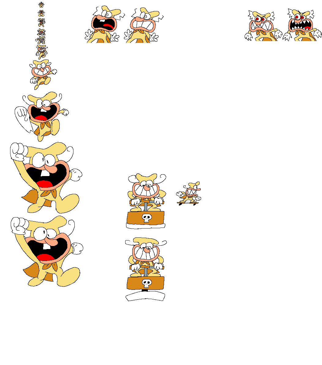 Progress on my Noid-to-Noise conversion sprite sheet so far | Fandom