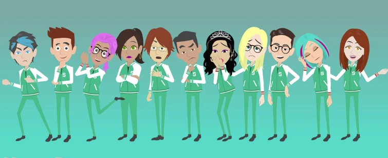 Just A Little Fan-Art I've Made Out Of Vyond Squid Game, Hehehe ^^ | Fandom