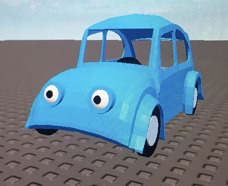I attempt to make an anthropomorphic car in Piggy and here's the result ...