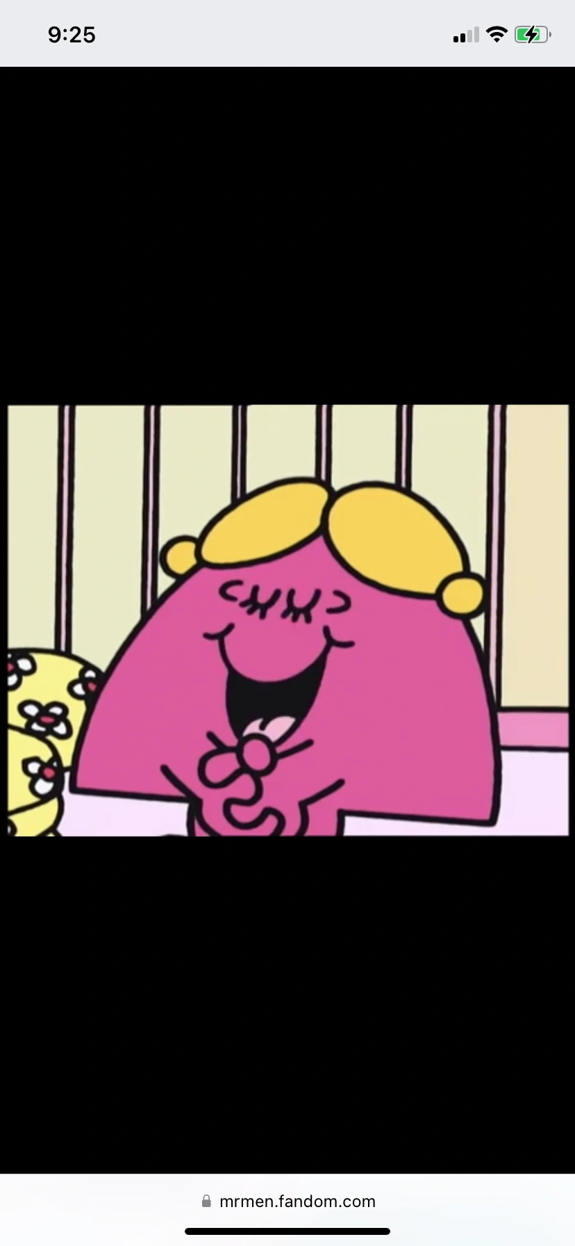 now little miss chatterbox is showing her eyelashes in mr chatterbox ...