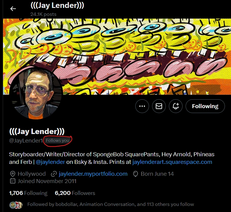 JAY LENDER FOLLOWS ME ON TWITTER!!!! | Fandom