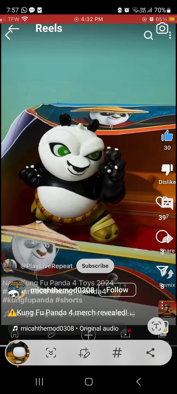 [Spoiler] Instagram reels of the KFP4 toys. | Fandom