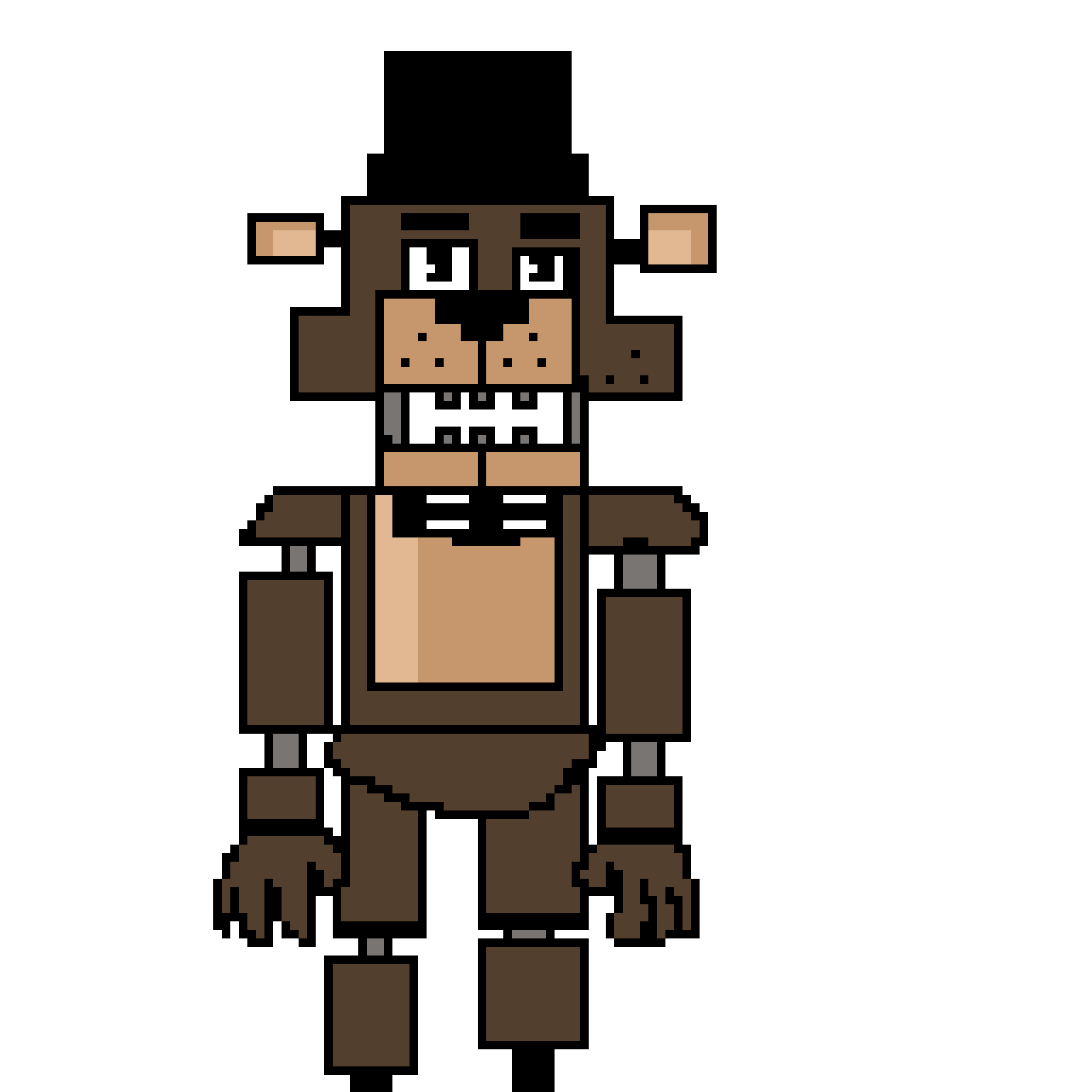 Freddy pixel art | Fandom
