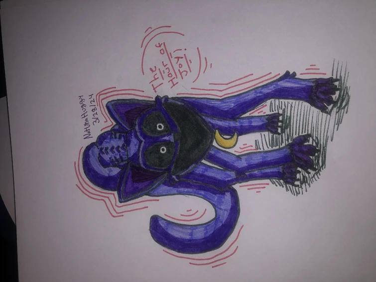 I made some CatNap fanart | Fandom