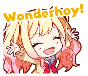 Saki says wonderhoy | Fandom