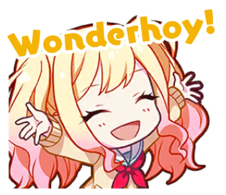 Saki says wonderhoy | Fandom