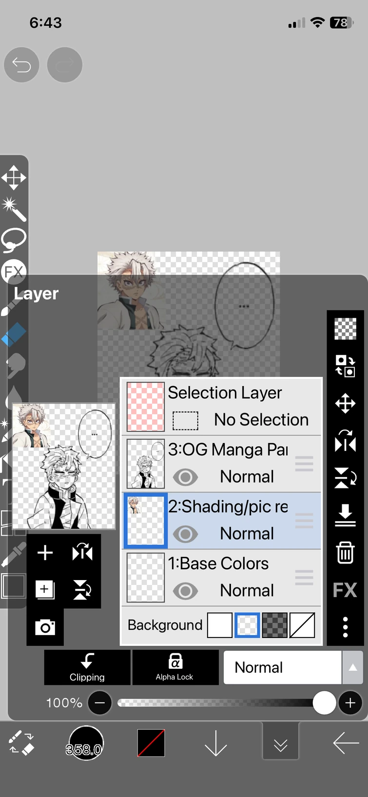 Quick Colored Manga Panel + Process | Fandom