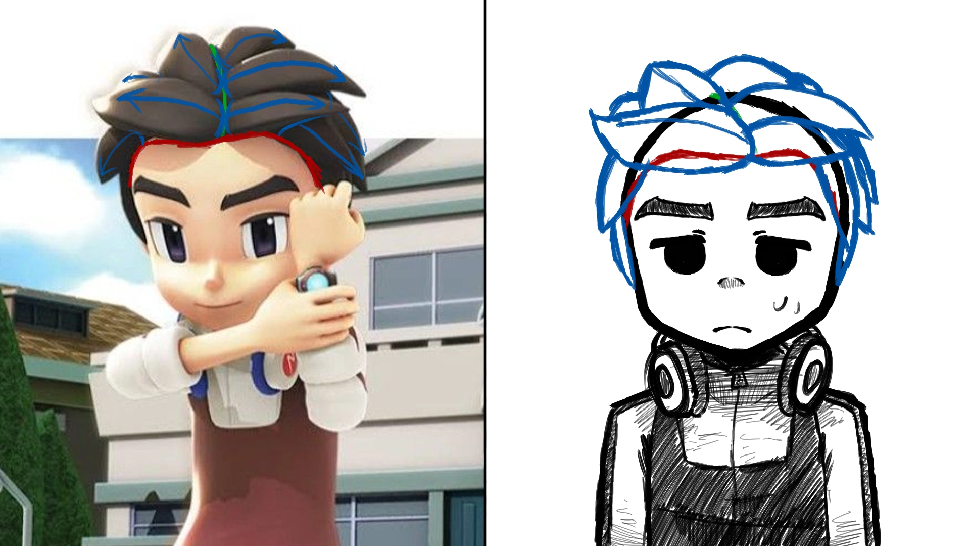 Tutorial on how to draw hair of Dylan and Nathan | Fandom