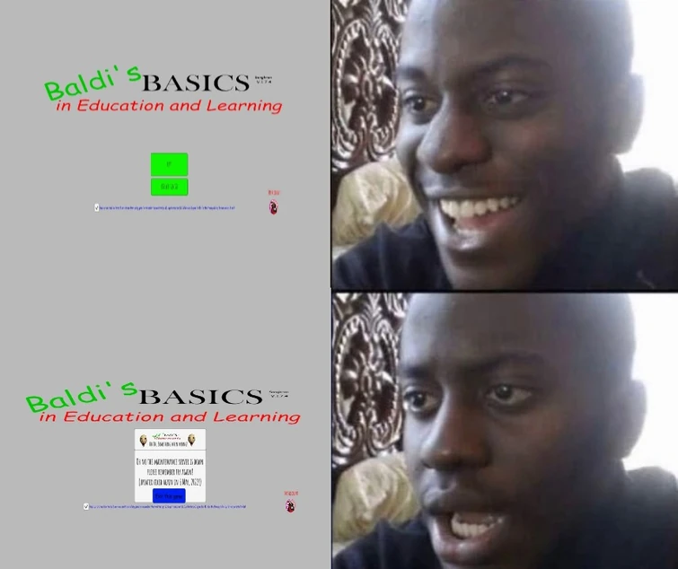 another baldi's basics songkran meme is so popular again. | Fandom