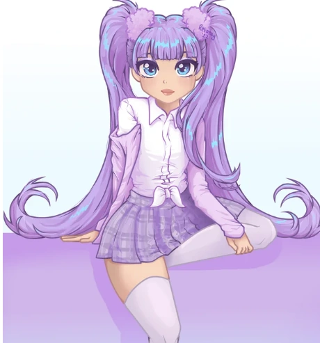 Jr High Violet Fanart on Reddit | Fandom