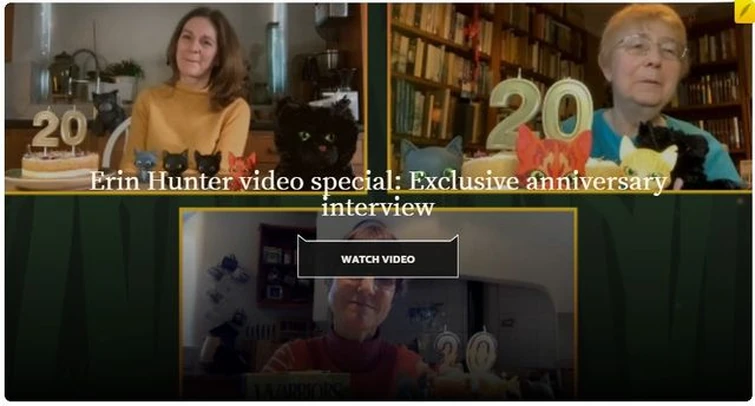 Specjalne wideo Erin Hunter | Fandom