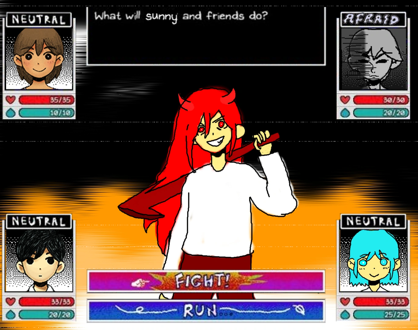 omori red light boss fight remake | Fandom