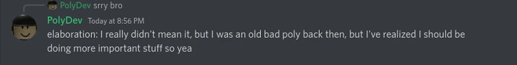 UPDATE: PolyDev actually apologized | Fandom