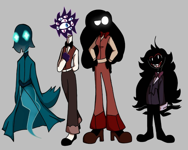 Hi, I drew humanoid versions of most of the Doors entities excluding ...