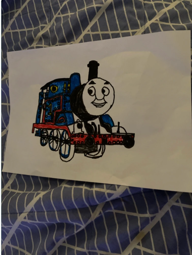 My Thomas drawing | Fandom