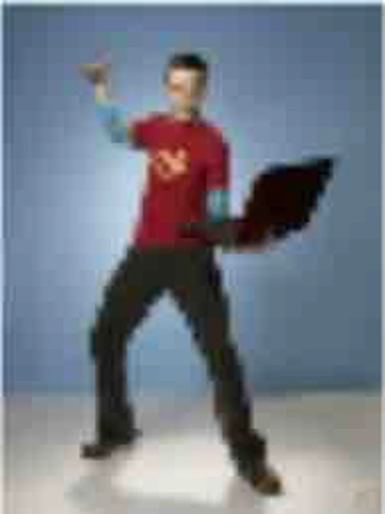 Im trying to make a meme why the fuck did he go through the pixel ...