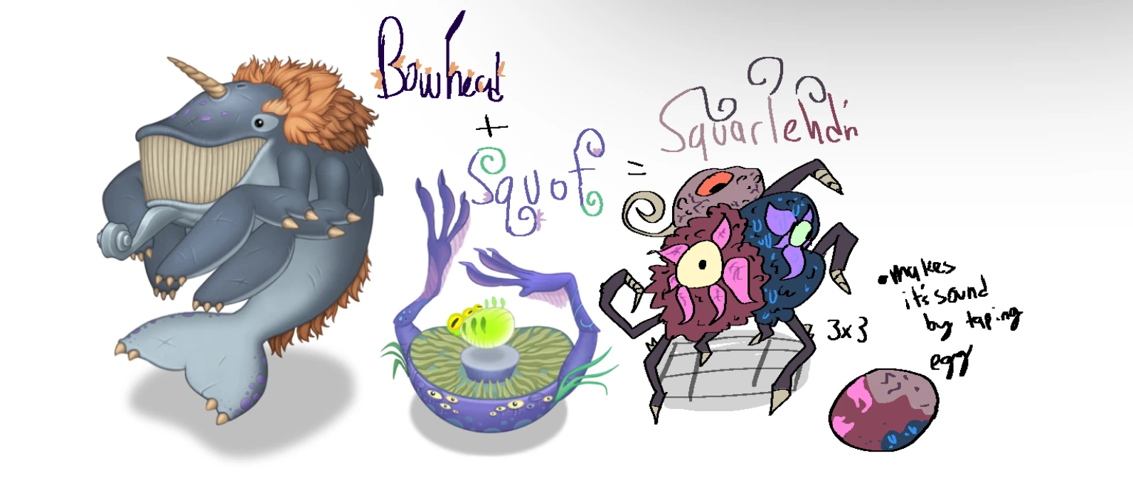 HOTD Bowhead + Squot = Squarled’n | Fandom