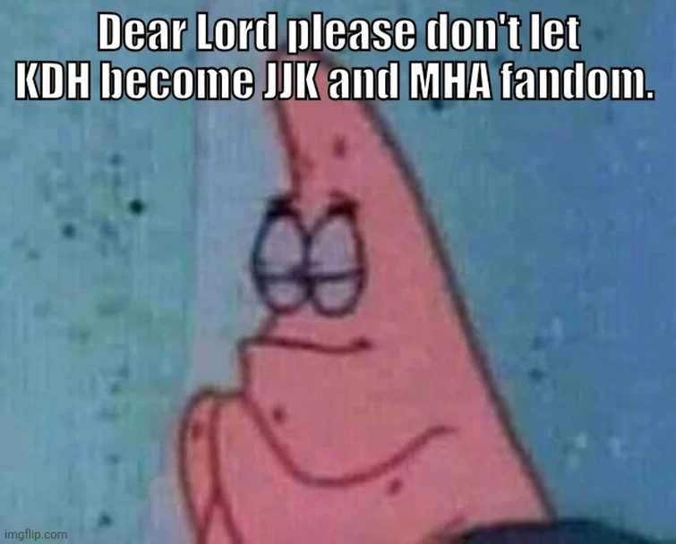 I don't want this fandom slowly become toxic like MHA and JJK 😭 | Fandom