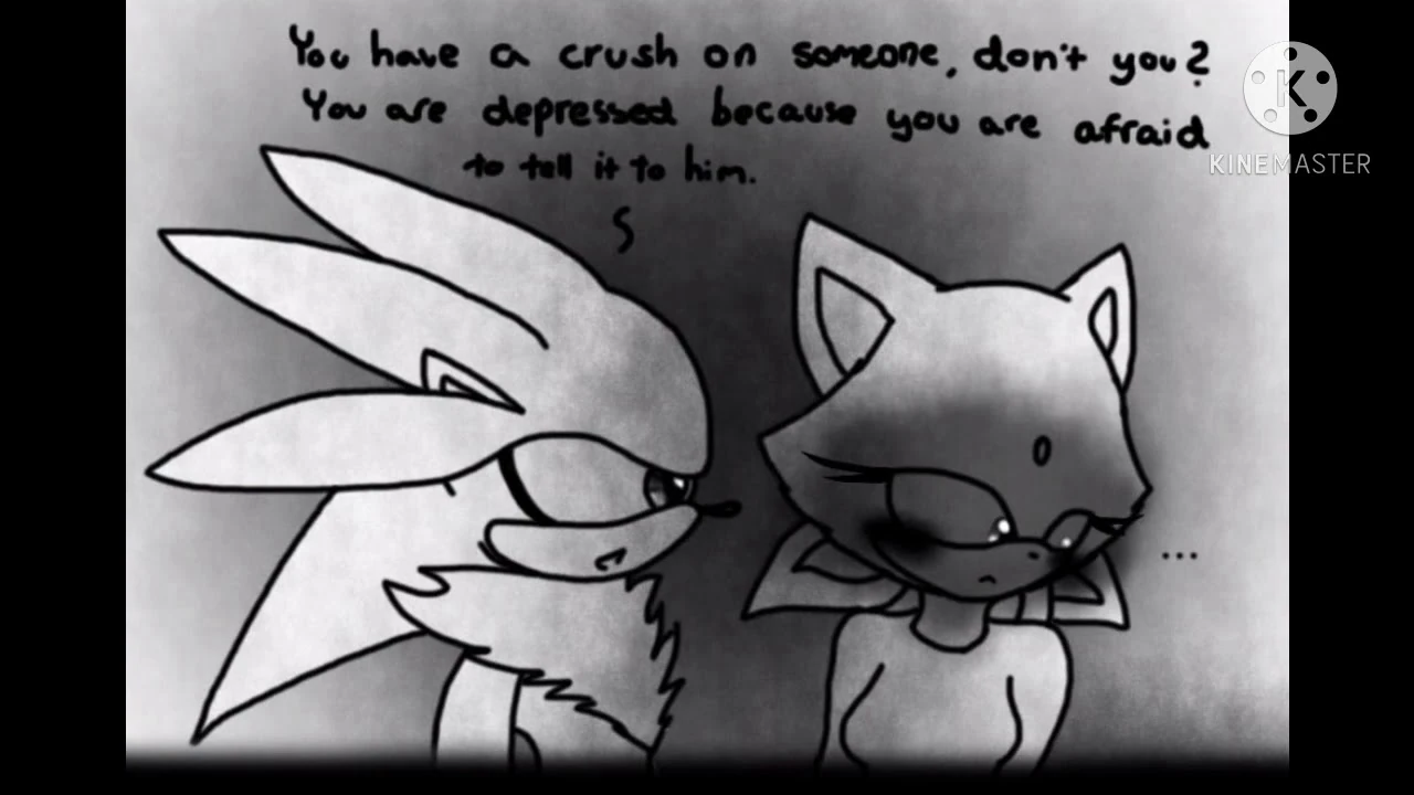 Blaze And Silver Kissing