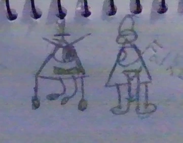 Mini bill cipher and pyramid steve | Fandom