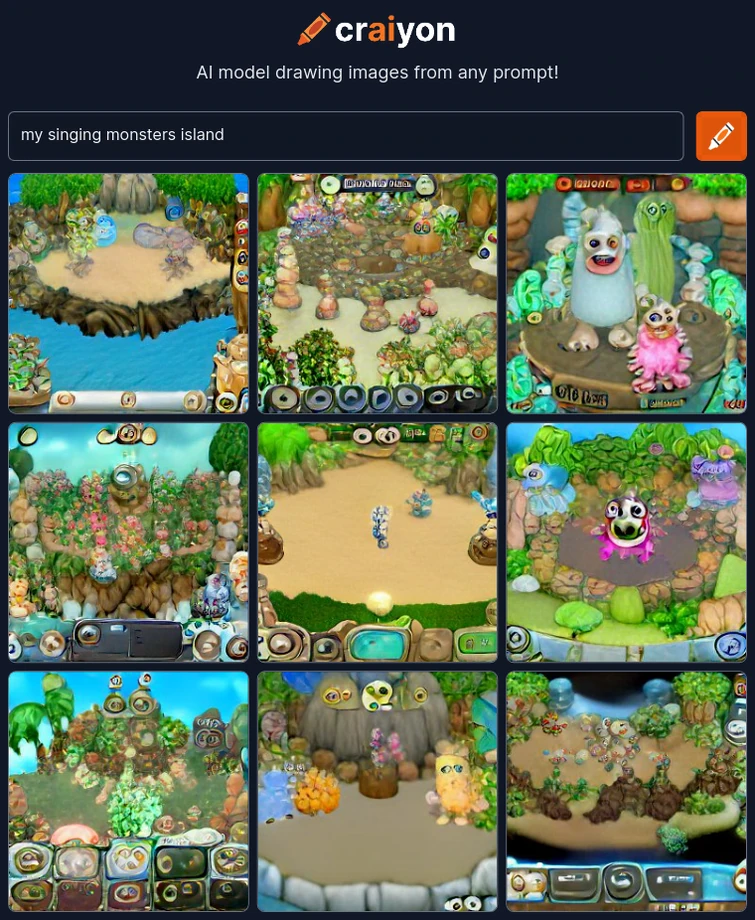 As an MSM player, I can confirm that this is what islands look like, good job Craiyon! | Fandom