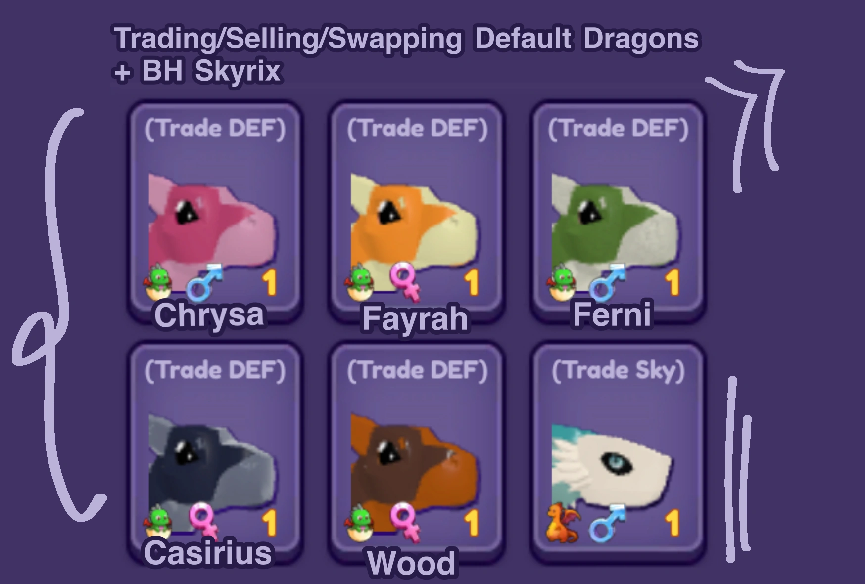 T/S Default Dragons. | Fandom