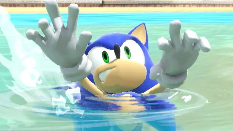 Oi Sonic! Your suppose to be able to swim like your fellow hedgies | Fandom