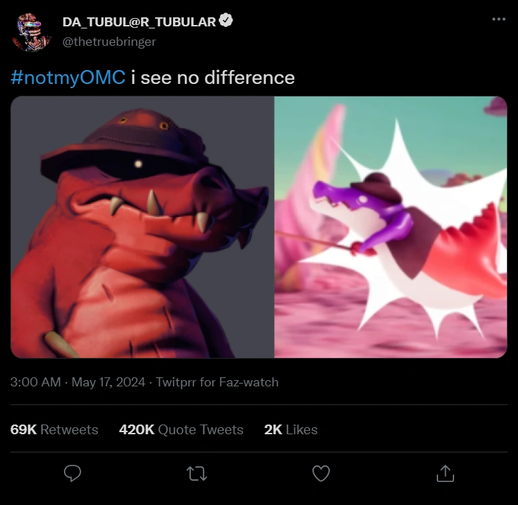 #NOTMYOMC | Fandom