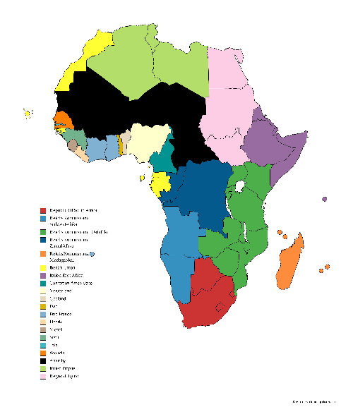 sup peeps i made an tno map of africa | Fandom