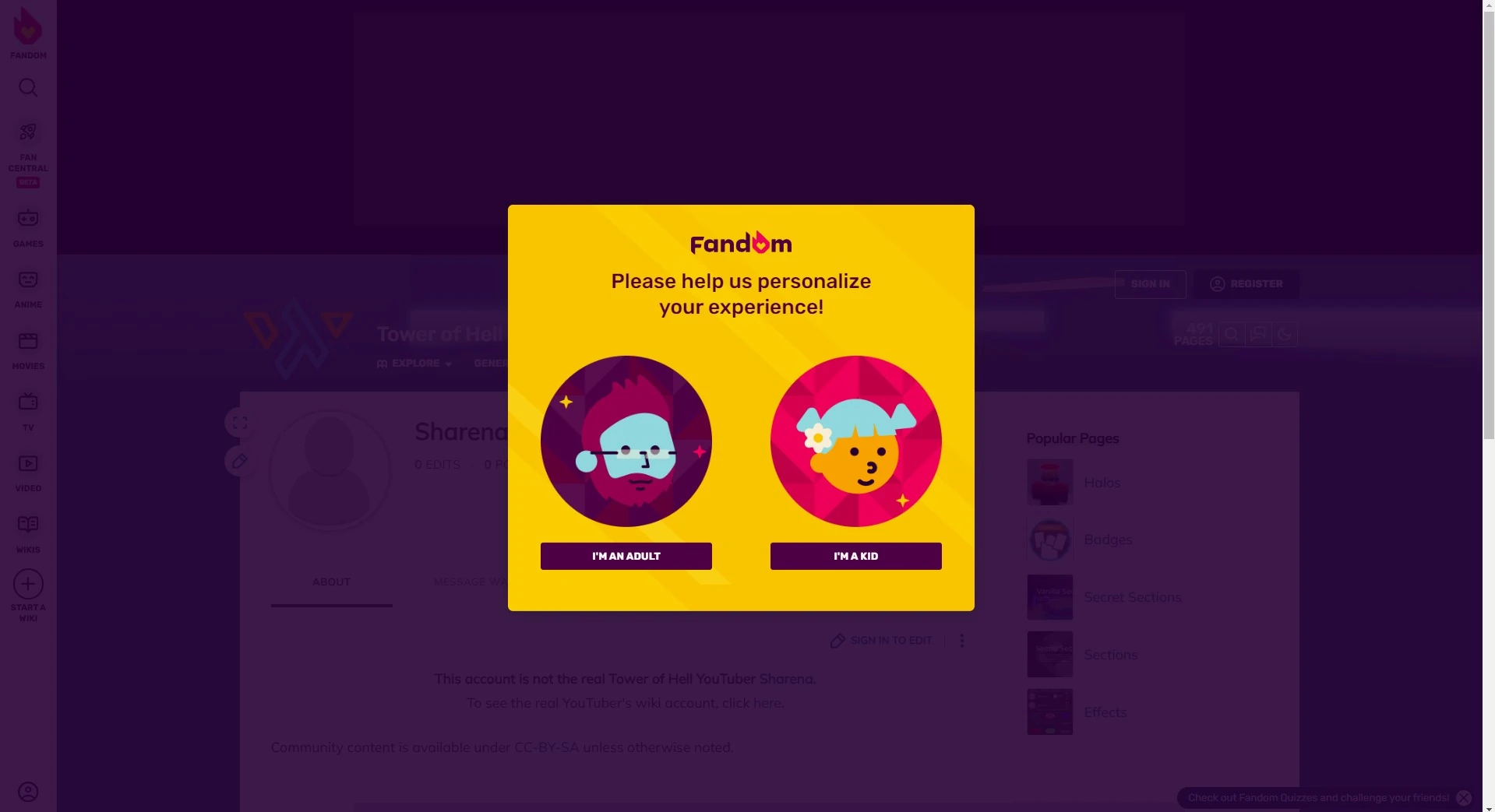 Signing out error | Fandom