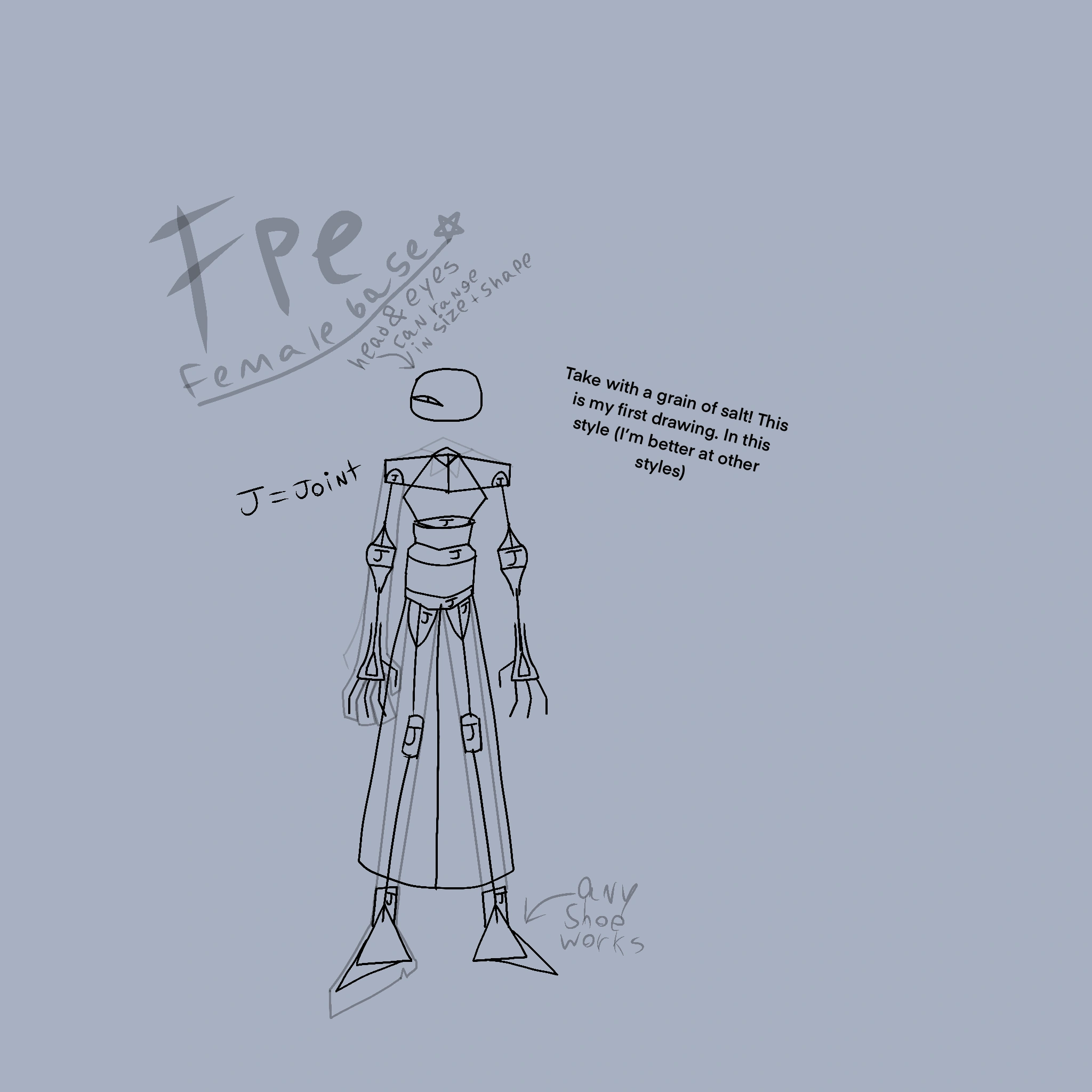 Basic female base i made | Fandom