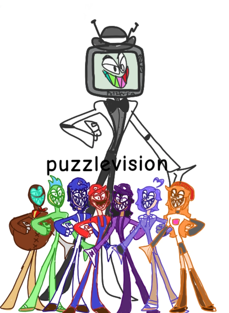smg4 didn't make a marketable puzzlevision poster so i took it into my ...