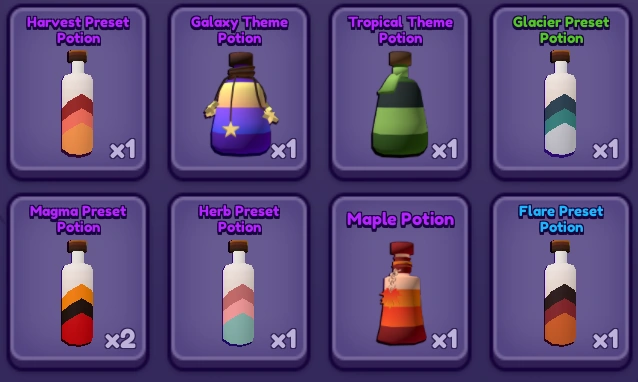 Trading/Selling 95 types of potions | Fandom