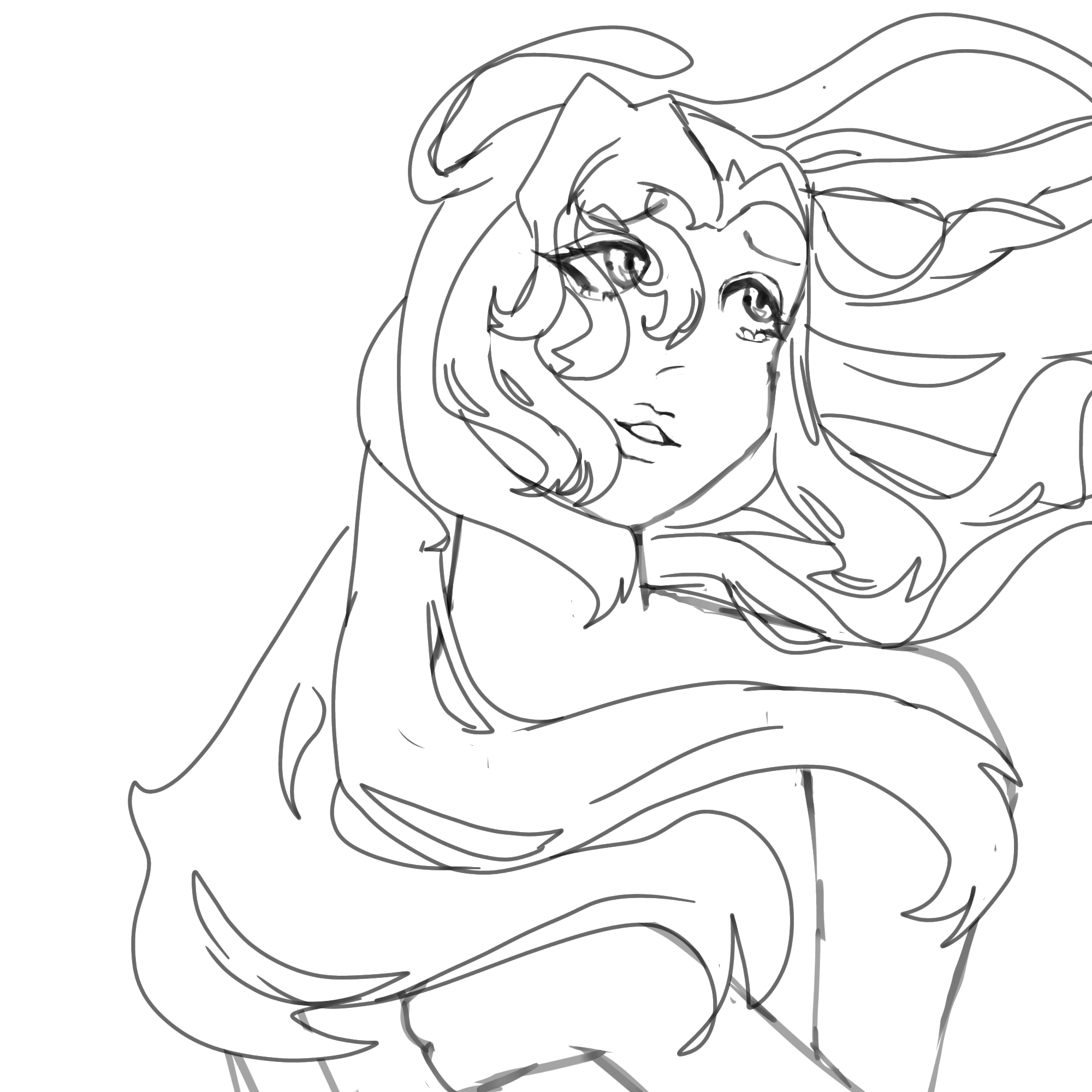 Trying a new artstyle | Fandom