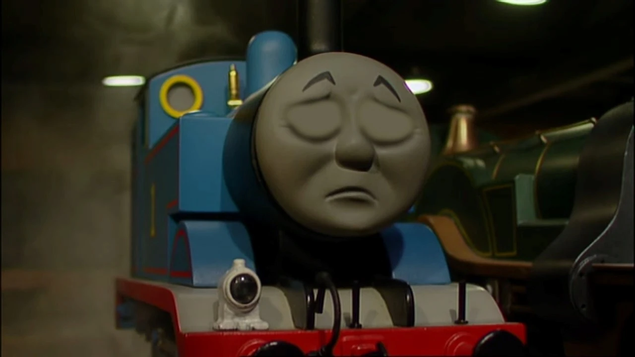 Fanmade Facemasks: Thomas' Troubled Sleeping Face | Fandom