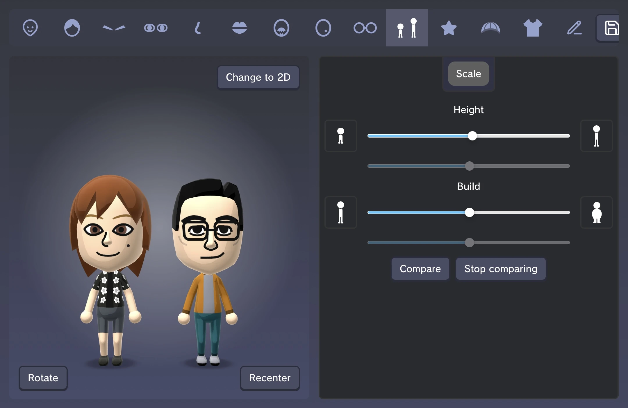 I just noticed you can make two miis in Mii Creator | Fandom