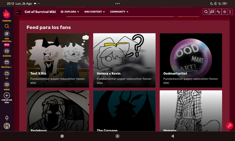 Jaja.. i can't escape this wiki. 😀. | Fandom