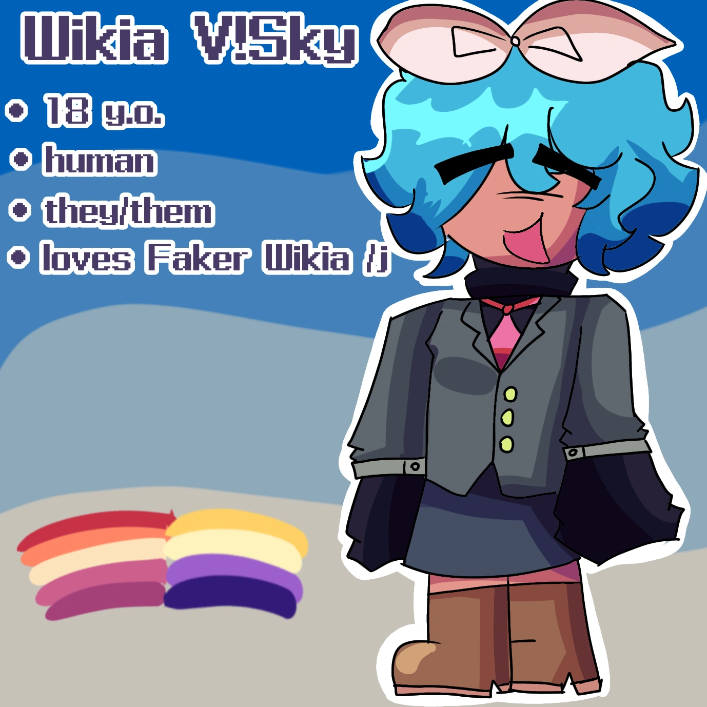 Wikia V!Sky, lol! (who cares, make a page for them) | Fandom