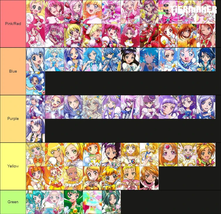 My Color Tier List | Fandom