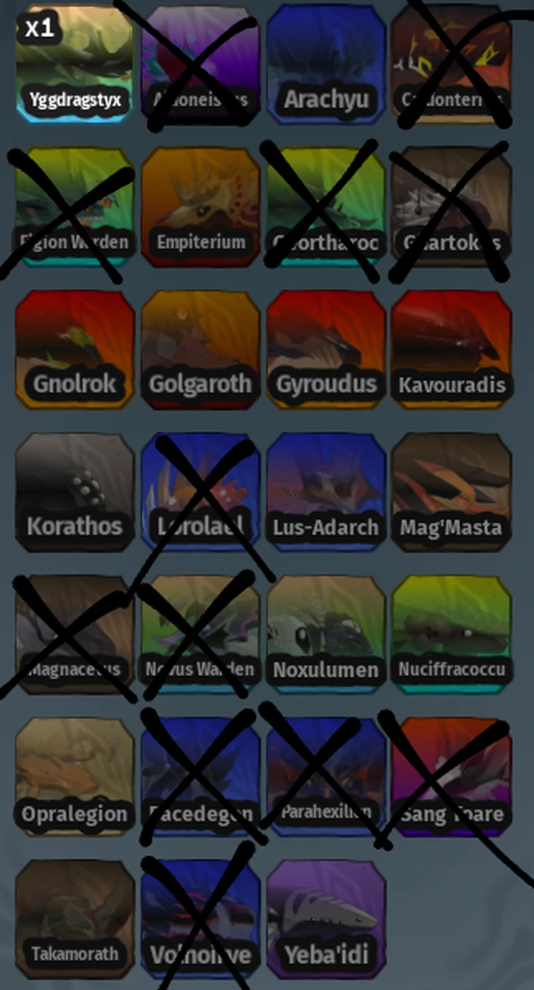 LF missing species [preferably the cheaper end ones] | Fandom