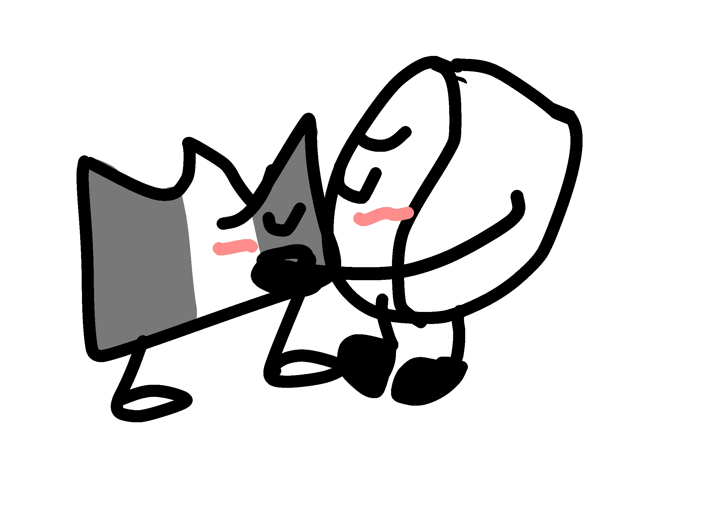 BLACK AND WHITE COOKIE X GATY IS SO CUTEEE 😼😼😼 | Fandom