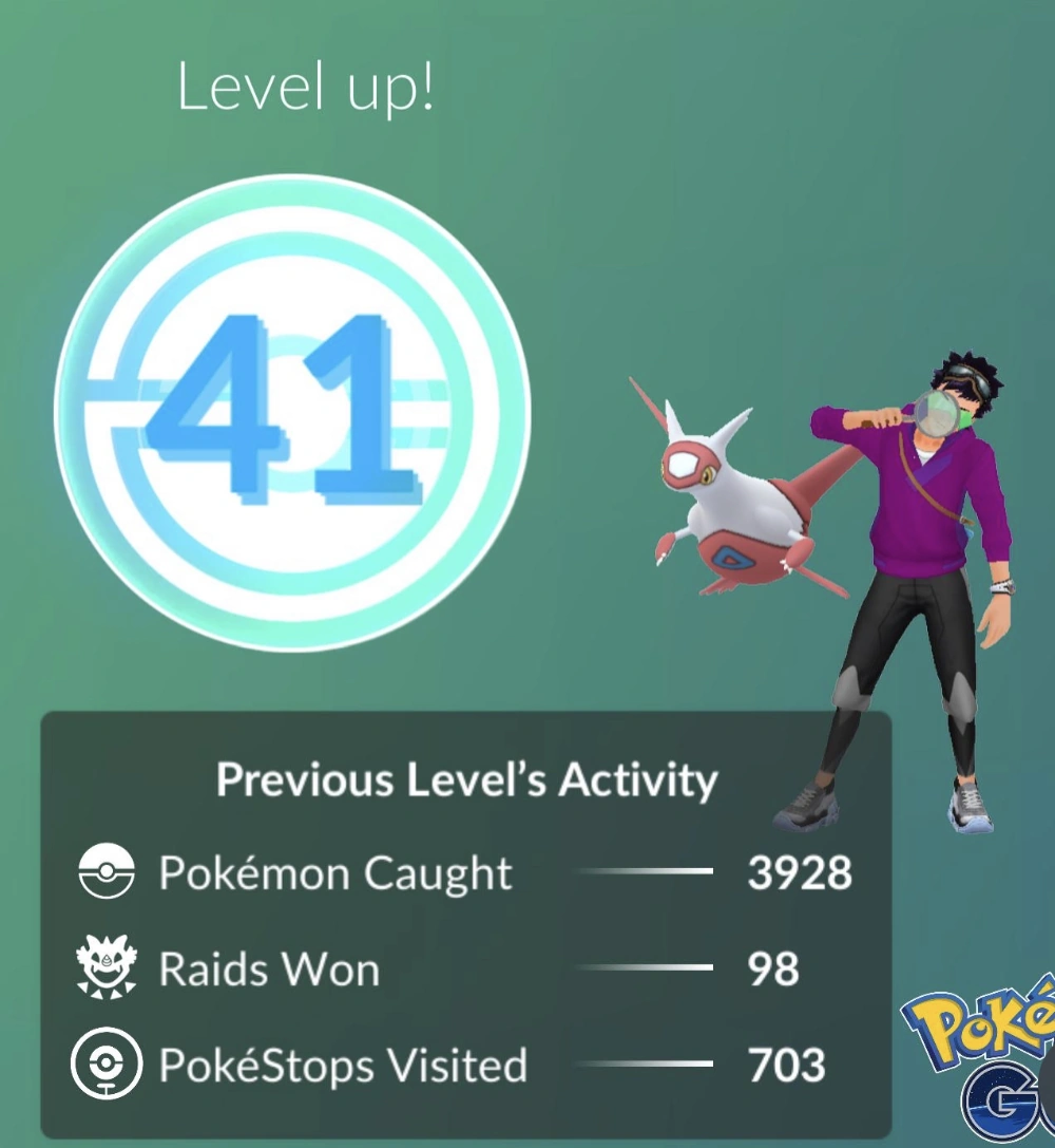 My stats that I got from level 40 to level 41 | Fandom
