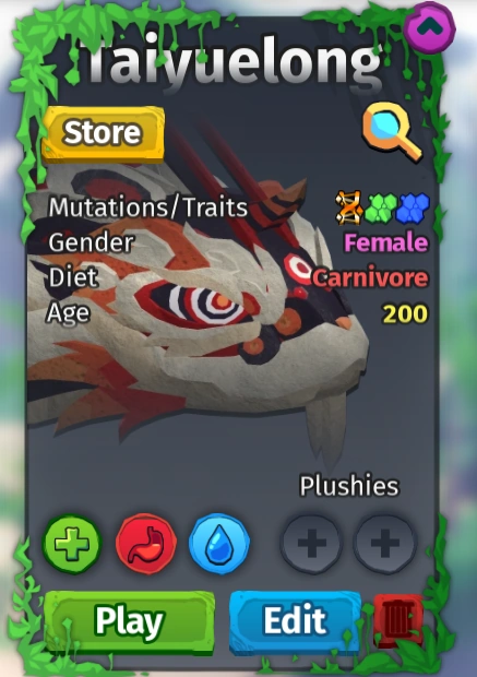 Taking offers on this clownfish + stam regen + max stam taiyuelong ...