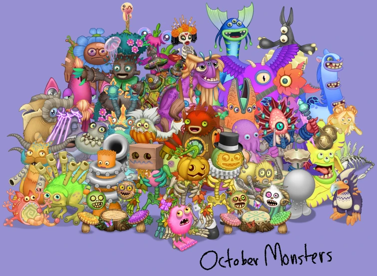 Every Monster that Released in October so far. | Fandom