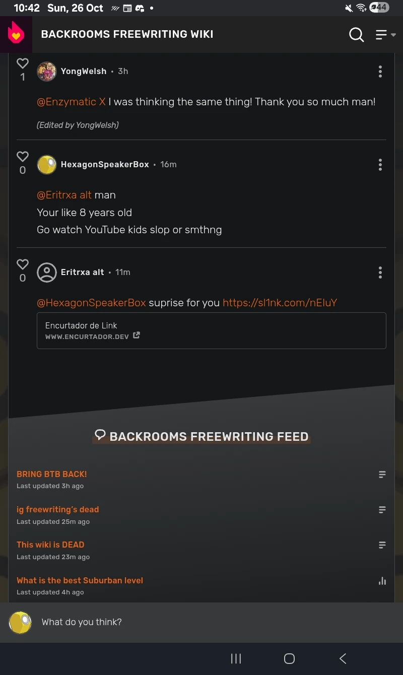 Some kid tryna (probably) ip log me | Fandom