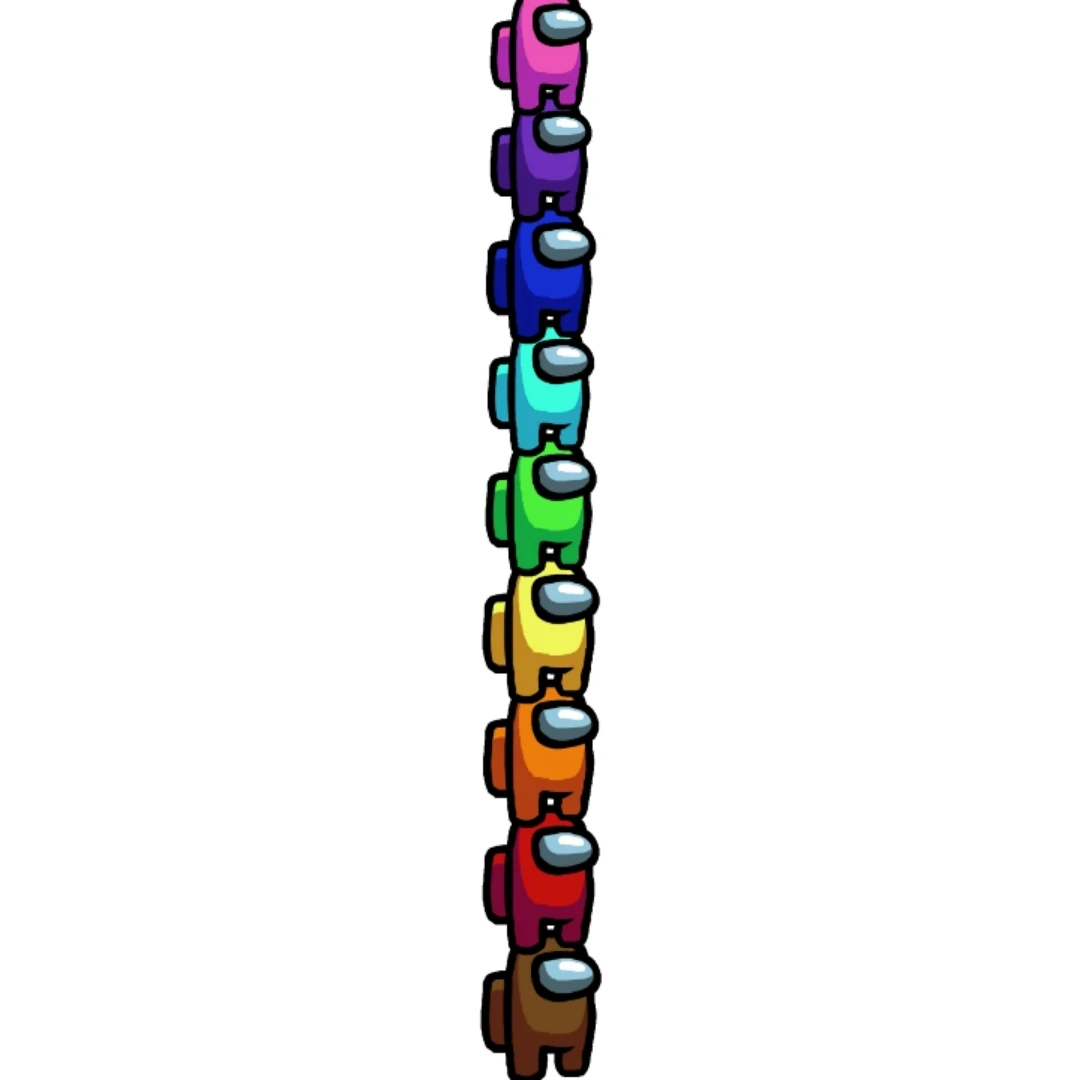 Rainbow Crewmate Stack- | Fandom