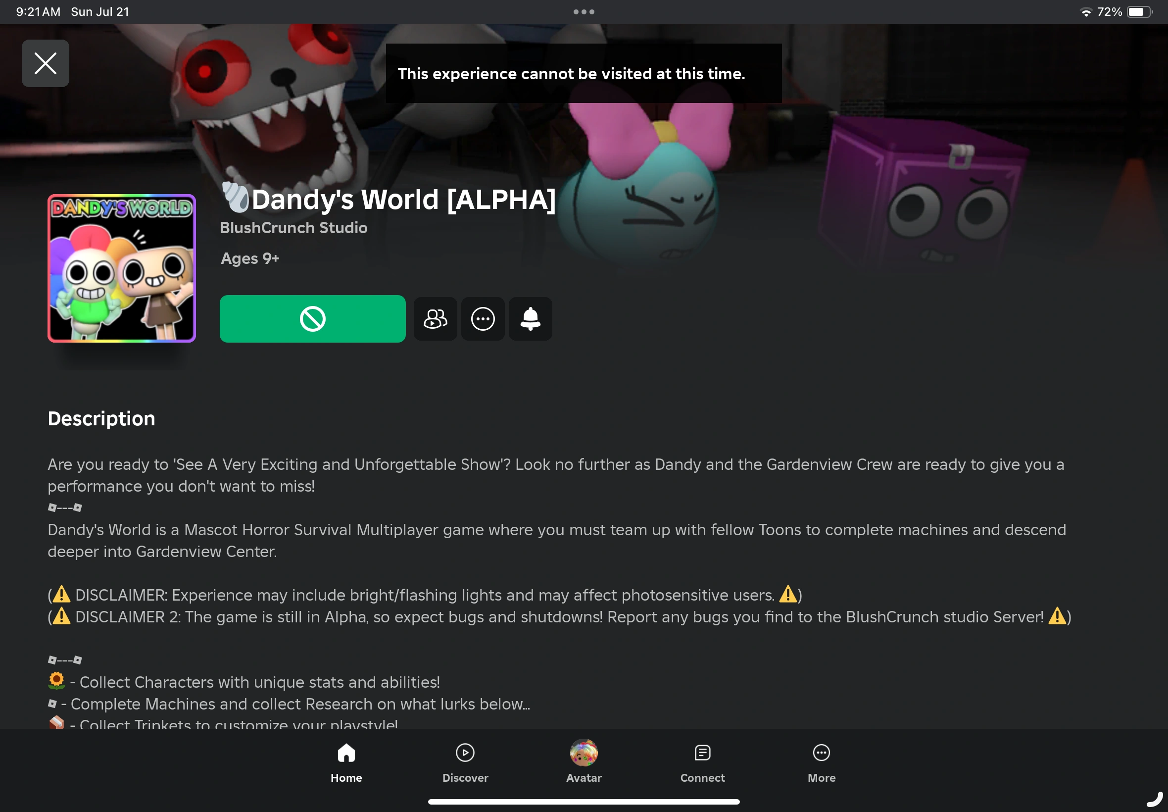 why cant i play | Fandom